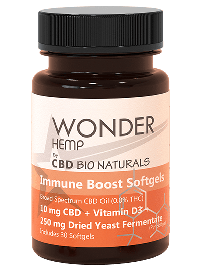 Immune Boost Softgels - S - CBD Bio Naturals